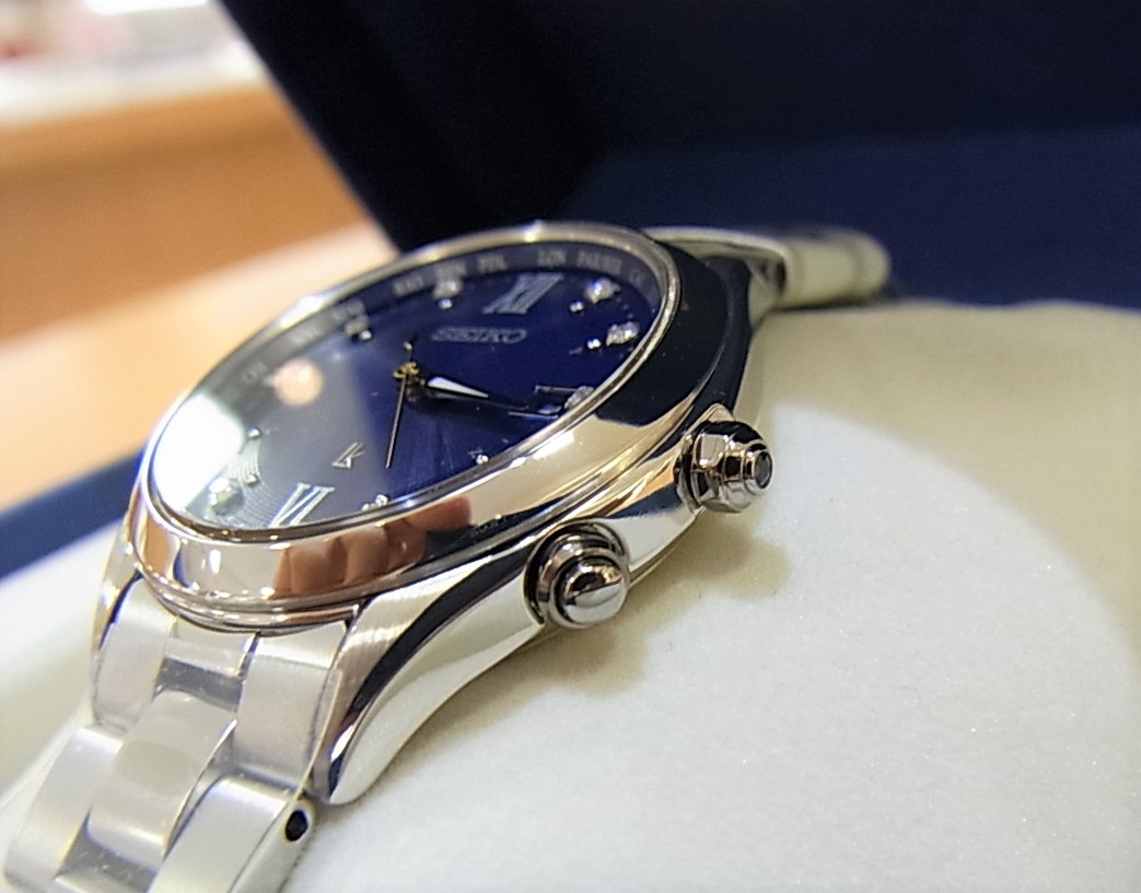 SEIKO LUKIA Eternal Blue モデル入りました SSQV071 – ブログ｜岐阜県関市 メガネ・時計・宝石・補聴器 メガネのハヤシ