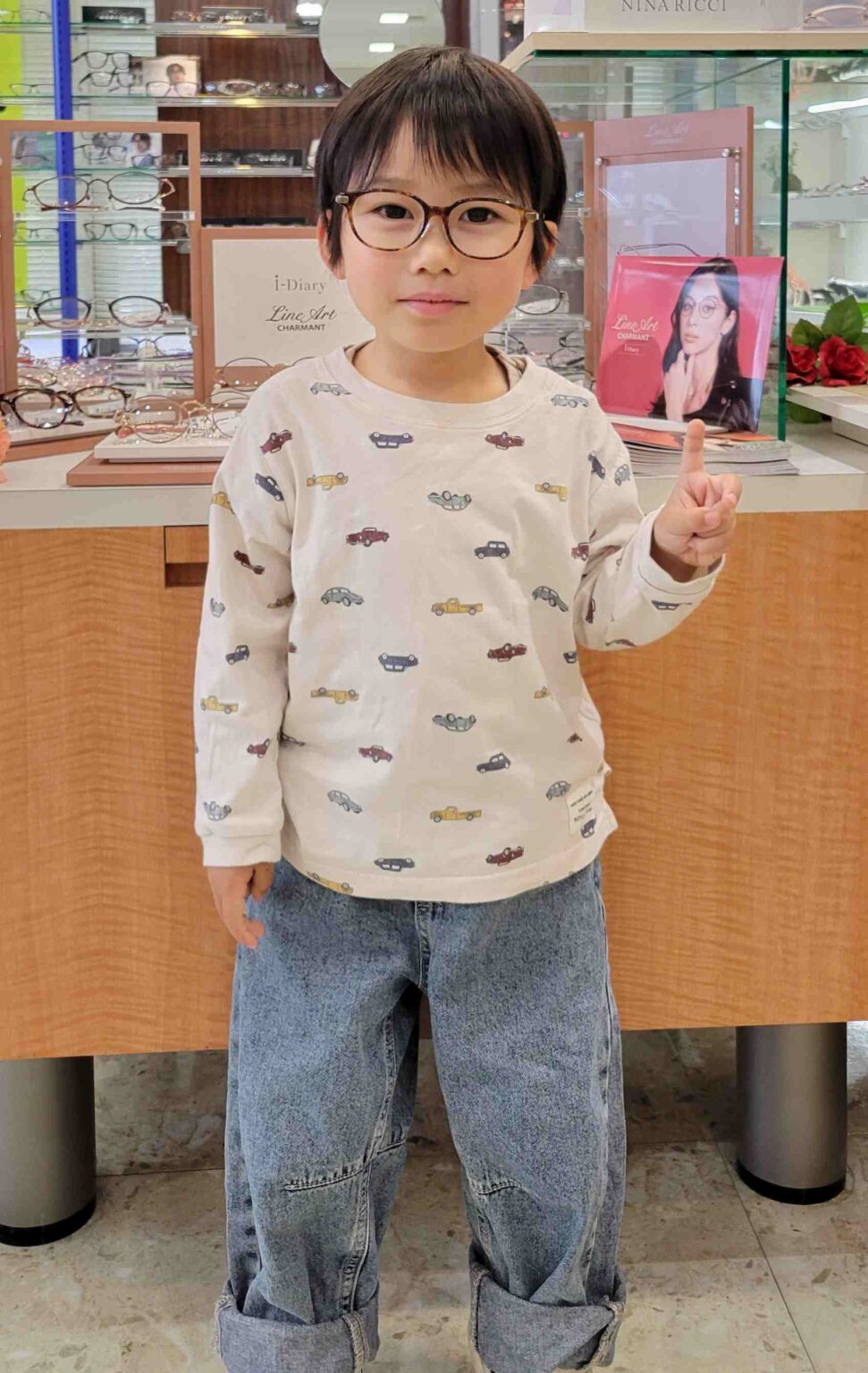 関市内の4歳の男の子にメガネをお作り頂きました ｜MASUNAGA KOKI スヌーピーモデル 弱視治療用(子供用メガネ) – ブログ｜岐阜県関市 メガネ・時計・宝石・補聴器 メガネのハヤシ